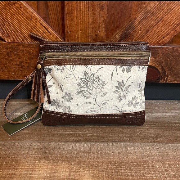 Myra Bag | Bags | Myra Creamy Floral Petal Pouch | Poshmark